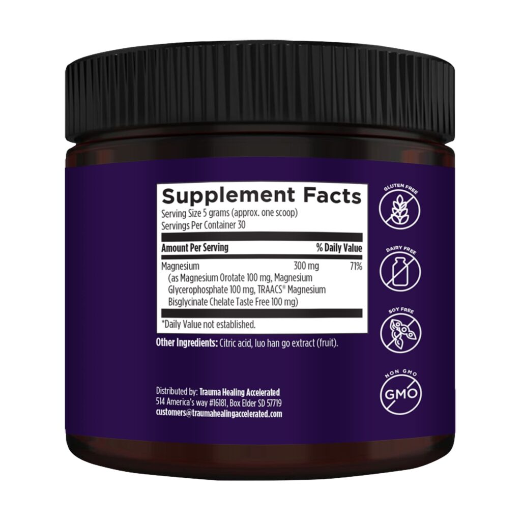 Tri-Magnesium Power | Trauma Healing Accelerated